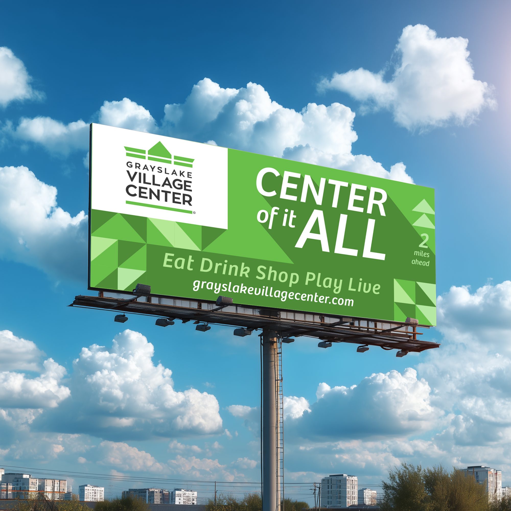 Grayslake Village Center - Visual Identity - please evolve